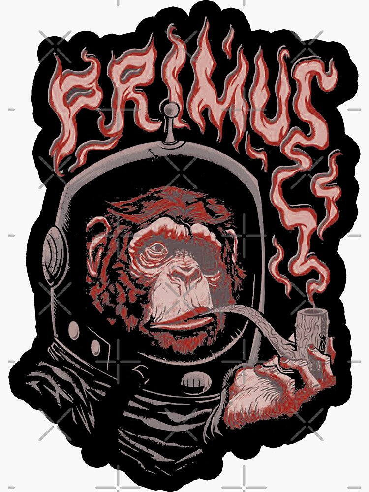 "PRIMUS ARTWORK" Sticker by epatterfield | Redbubble