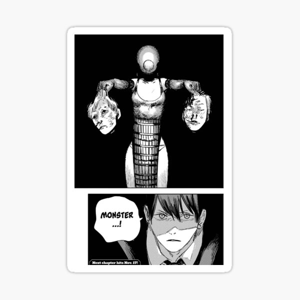 "Chainsawman Manga Panels Reze" Sticker by aryryki-art | Redbubble