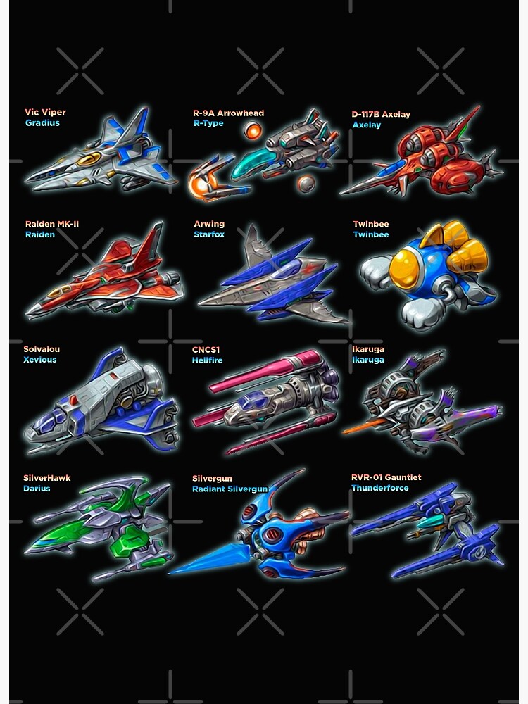 Passion For Shmups Premium Matte Vertical Poster