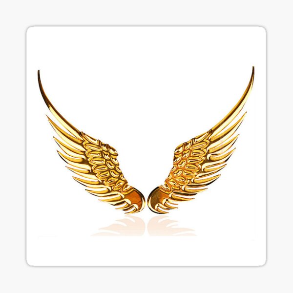 "Twins wing" Sticker for Sale by yahyaLT | Redbubble