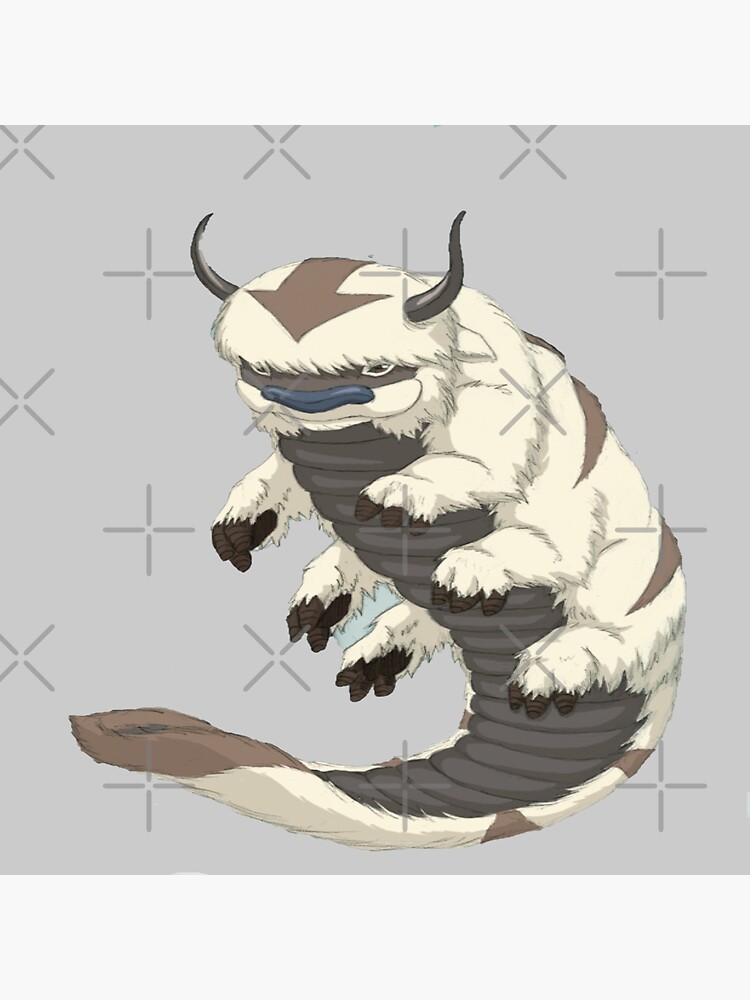 "Appa with angry expression" Poster by Minnorita | Redbubble