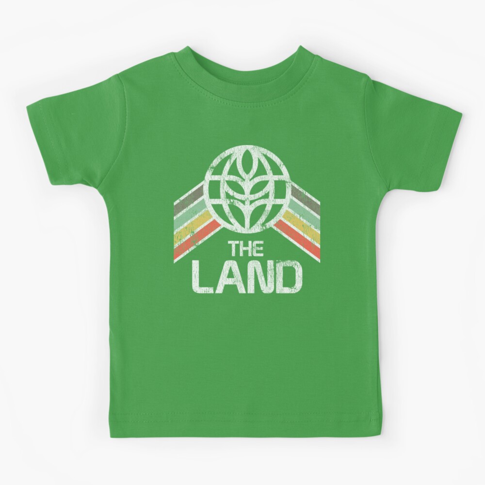 "The Land Logo Distressed in Vintage Retro Style" Kids T-Shirt for Sale ...