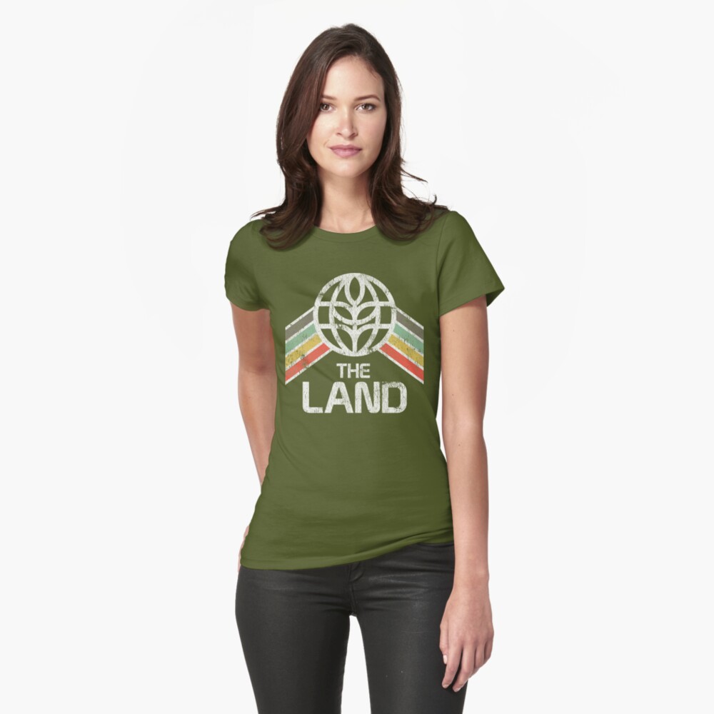 "The Land Logo Distressed in Vintage Retro Style" Kids T-Shirt for Sale ...
