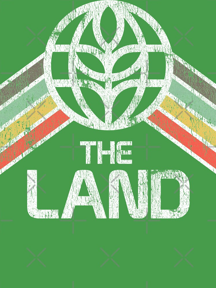 "The Land Logo Distressed in Vintage Retro Style" Kids T-Shirt for Sale ...