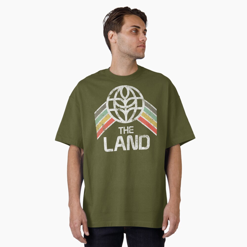 "The Land Logo Distressed in Vintage Retro Style" Kids T-Shirt for Sale ...