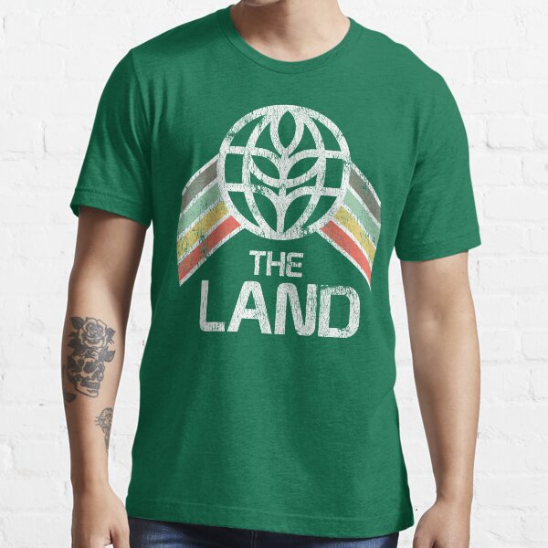 "The Land Logo Distressed in Vintage Retro Style" T-shirt for Sale by ...