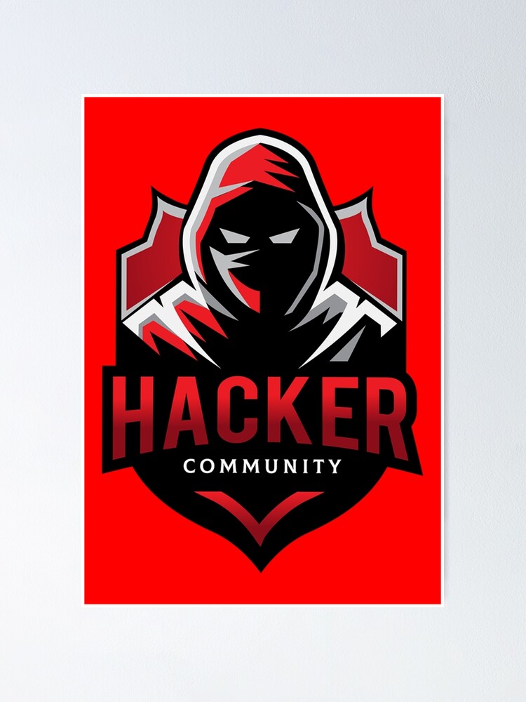 "Hacker Community" Poster for Sale by sourav1993 | Redbubble