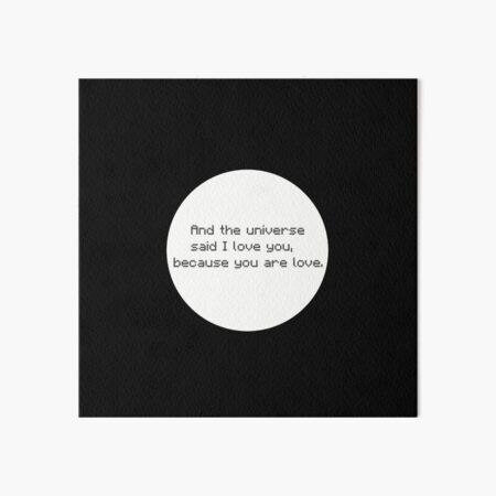 "Minecraft End Poem" Art Board Print for Sale by arnaaz | Redbubble