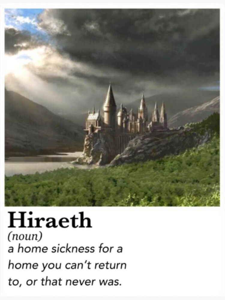 "hiraeth" Sticker for Sale by jadahmalfoy | Redbubble