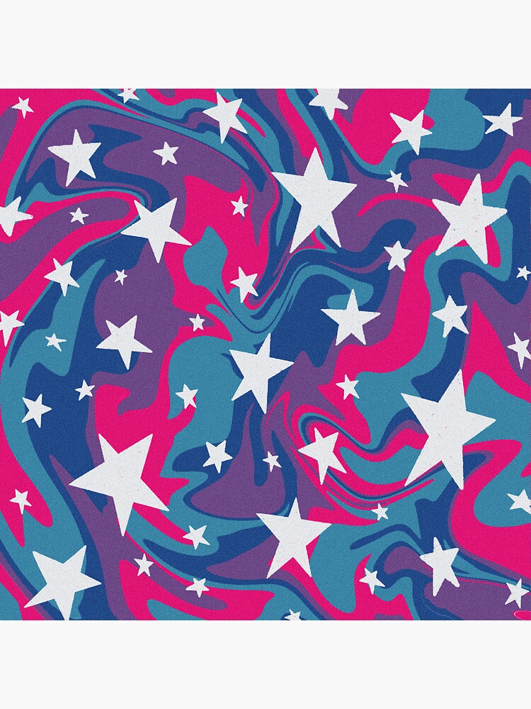 "Static stars" Sticker for Sale by lifedis | Redbubble