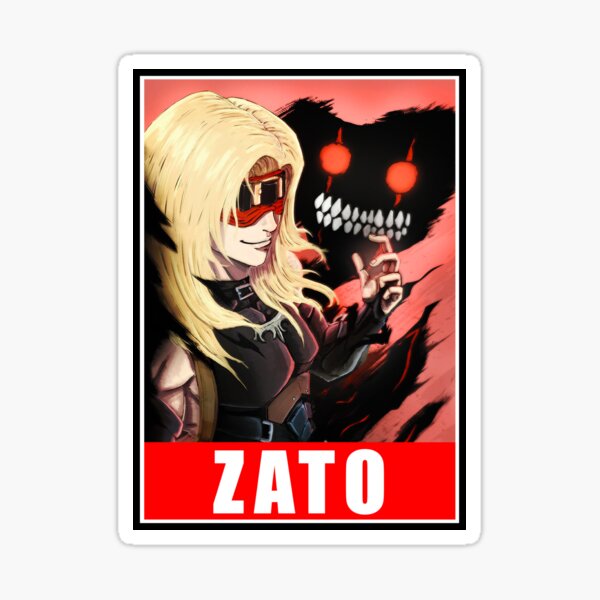 "Zato guilty gear strive" Sticker for Sale by Rokoshop | Redbubble