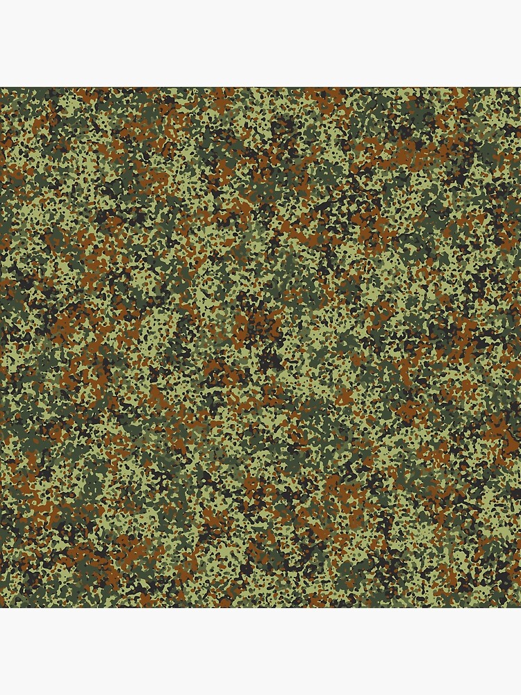 "Flecktarn five color camouflage pattern variation" Poster for Sale by ...