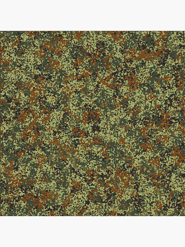 "Flecktarn five color camouflage pattern variation" Sticker for Sale by ...
