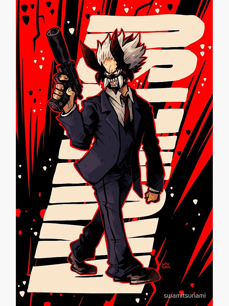 "AKUMETSU " Poster by swamitsunami | Redbubble