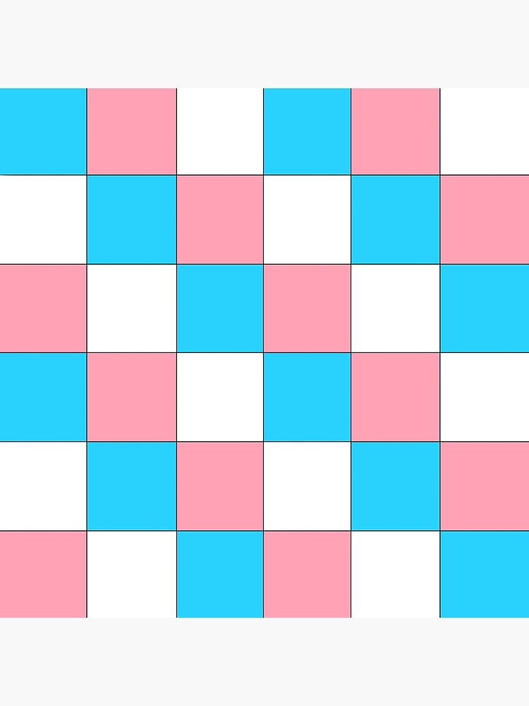 "Trans Tiles" Poster by storiesofsolace | Redbubble