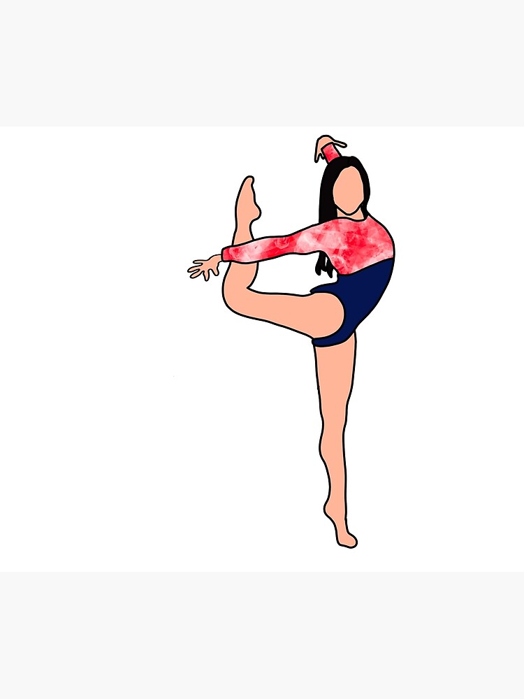 "Suni Lee Gymnastics Drawing" Poster for Sale by GrellenDraws | Redbubble