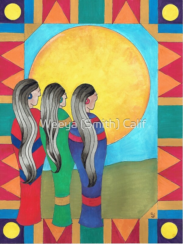 "The Three" by Weeya (Smith) Calif | Redbubble