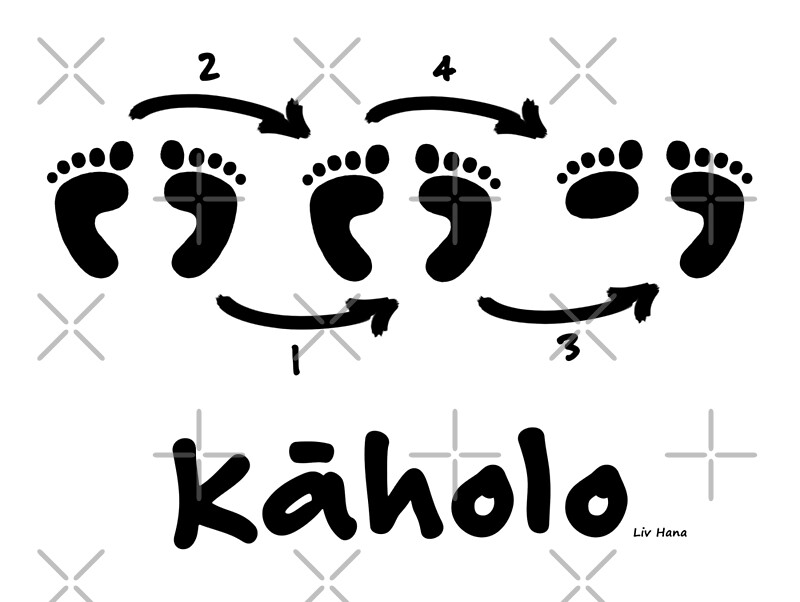 «Pasos Kaholo» de LivHana | Redbubble