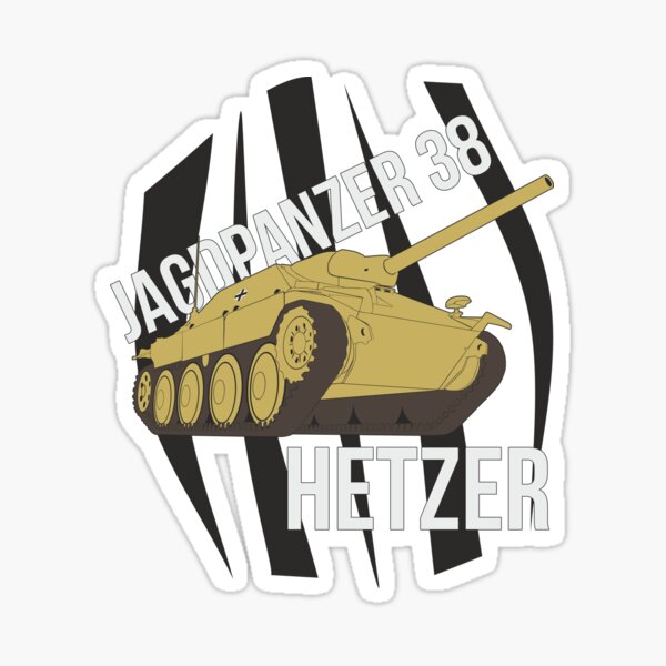 "Brutal Jagdpanzer 38 Hetzer" Sticker for Sale by FAawRay | Redbubble