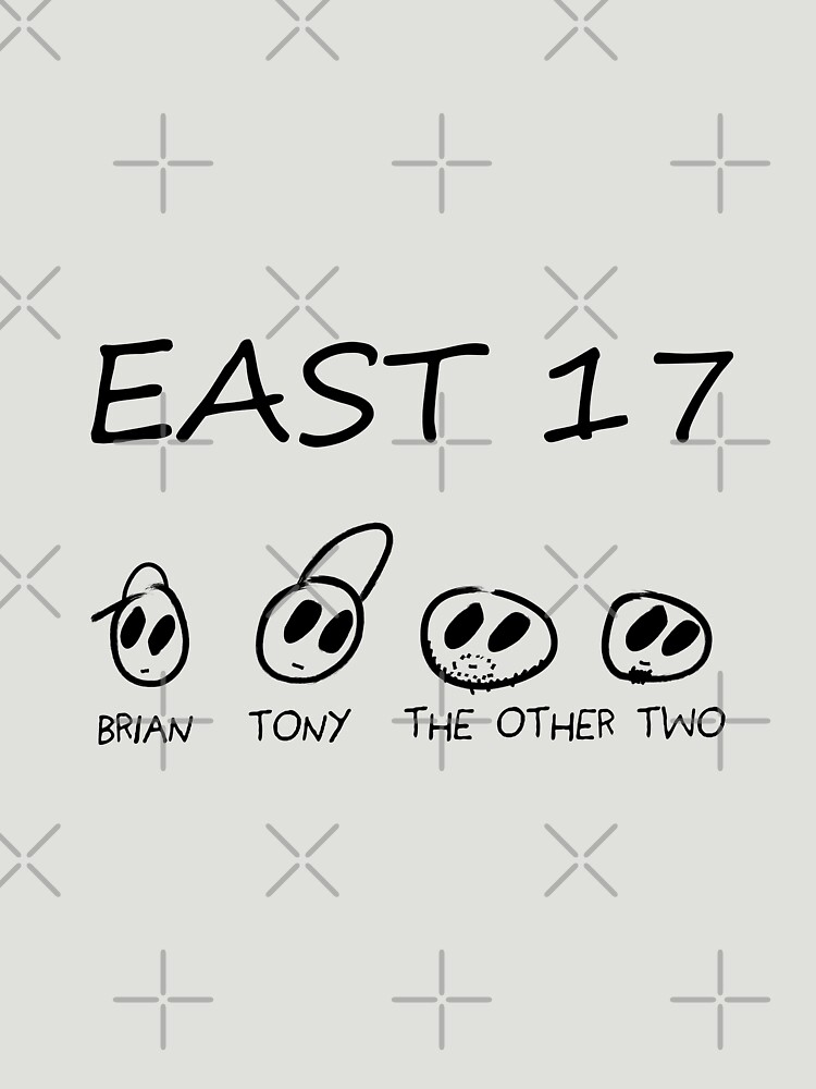 "East 17 Fun Design" Essential T-Shirt for Sale by denisseinfeld ...
