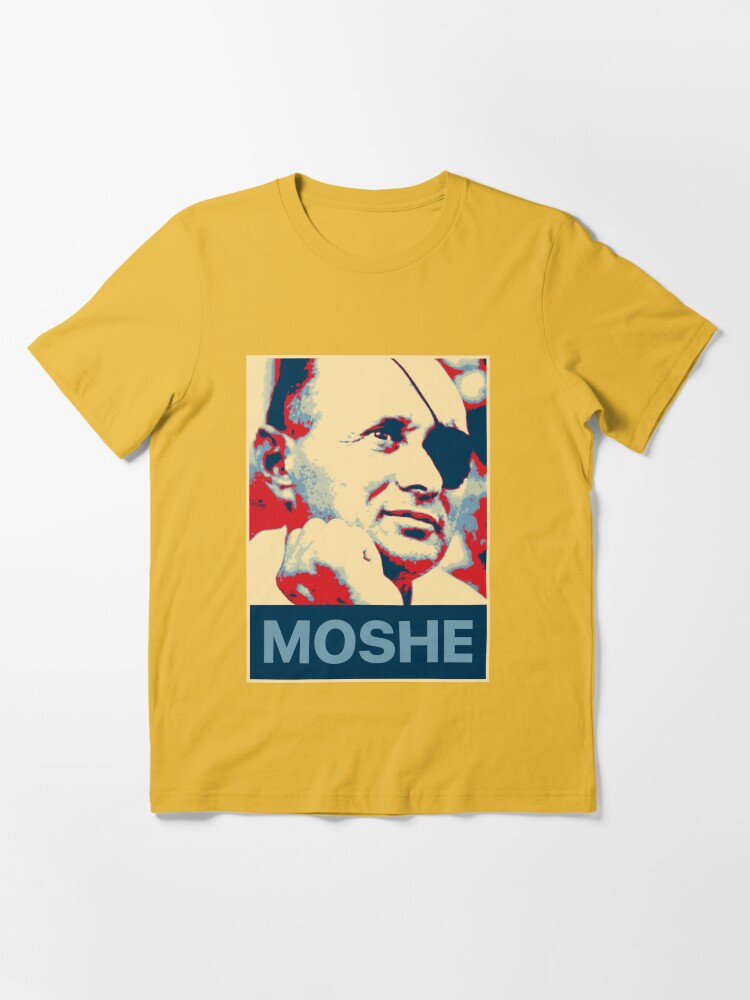 Essential T-Shirt for Sale mit "Moshe Dayan" von TheJungleJuice | Redbubble