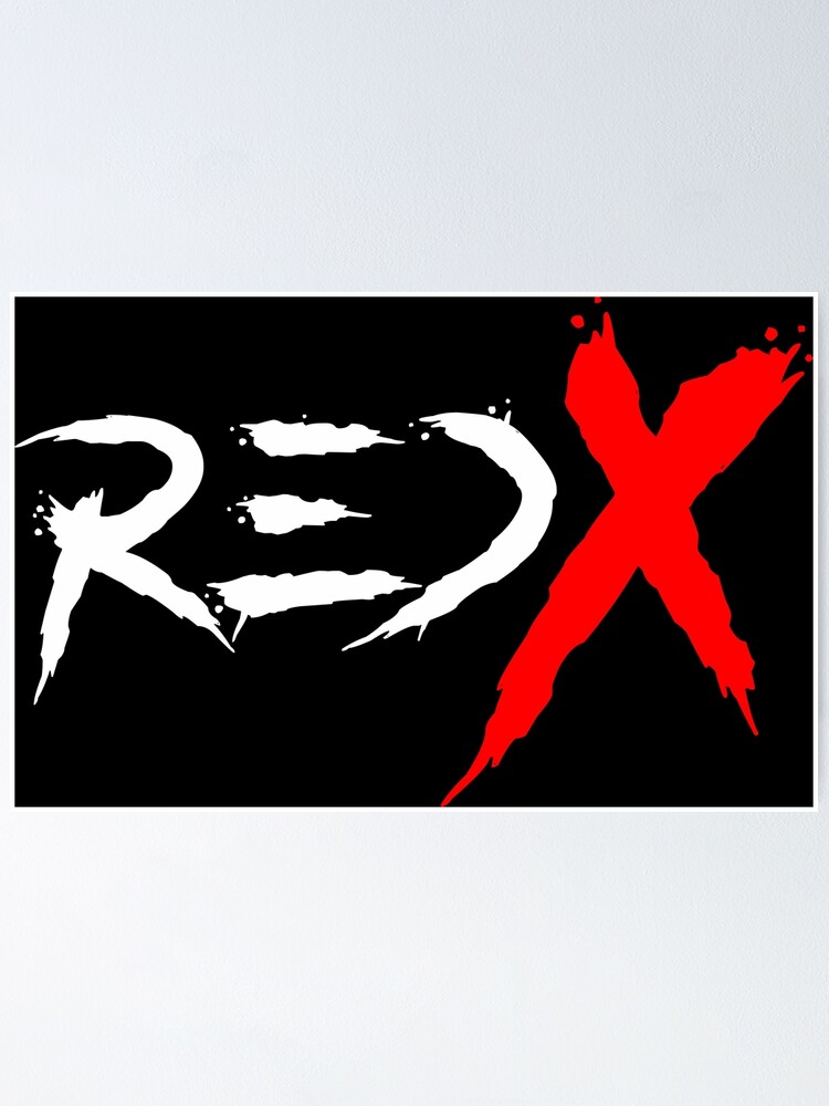 "REDX" Poster for Sale by Bertonka | Redbubble