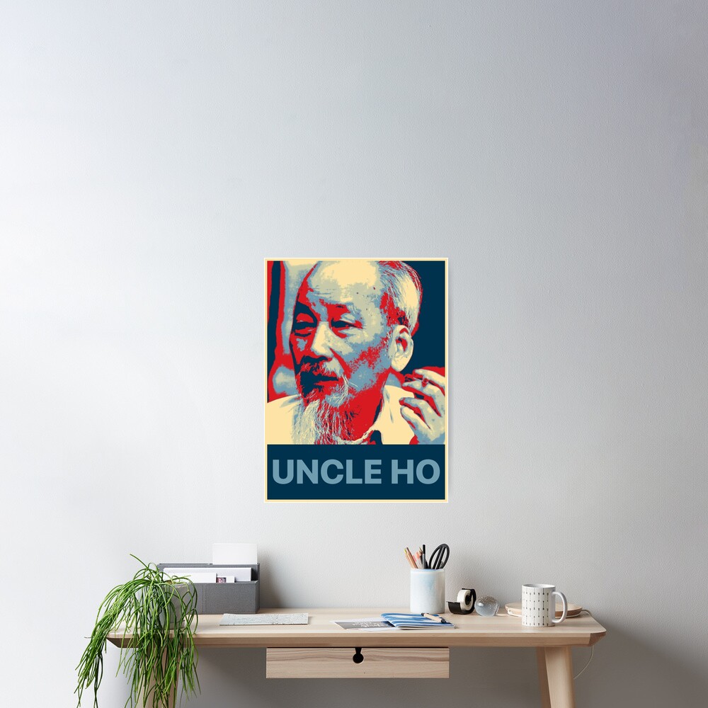 "Uncle Ho" Poster by TheJungleJuice | Redbubble