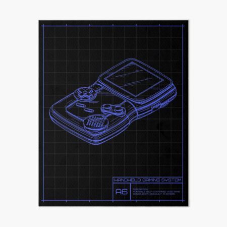 "Blueprint l Handheld game console | Arcade Blueprint | Retro Gamer ...