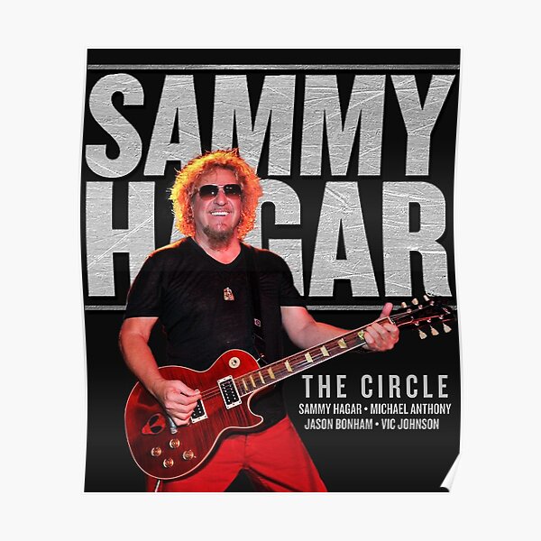 "Sammy Hagar" Poster for Sale by berkarungberas | Redbubble