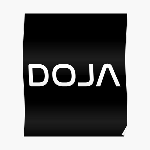 "Doja Cat Nasa" Poster for Sale by JustBeLit | Redbubble