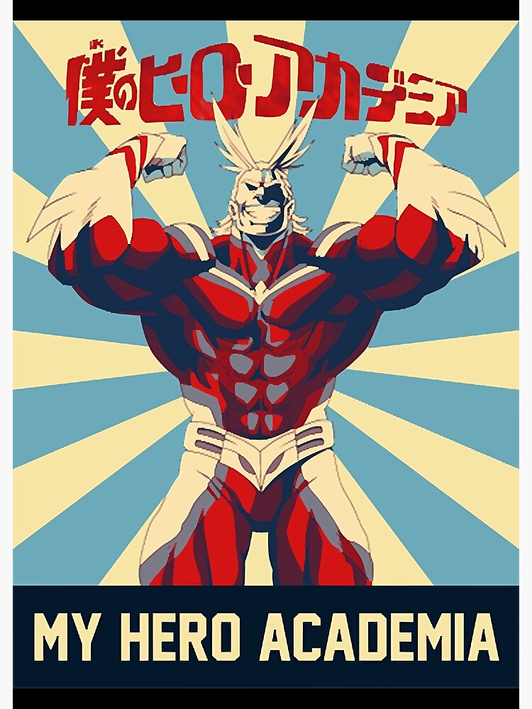 All Mightmy Hero Academia Poster For Sale By Dishianpaxtin95 Redbubble