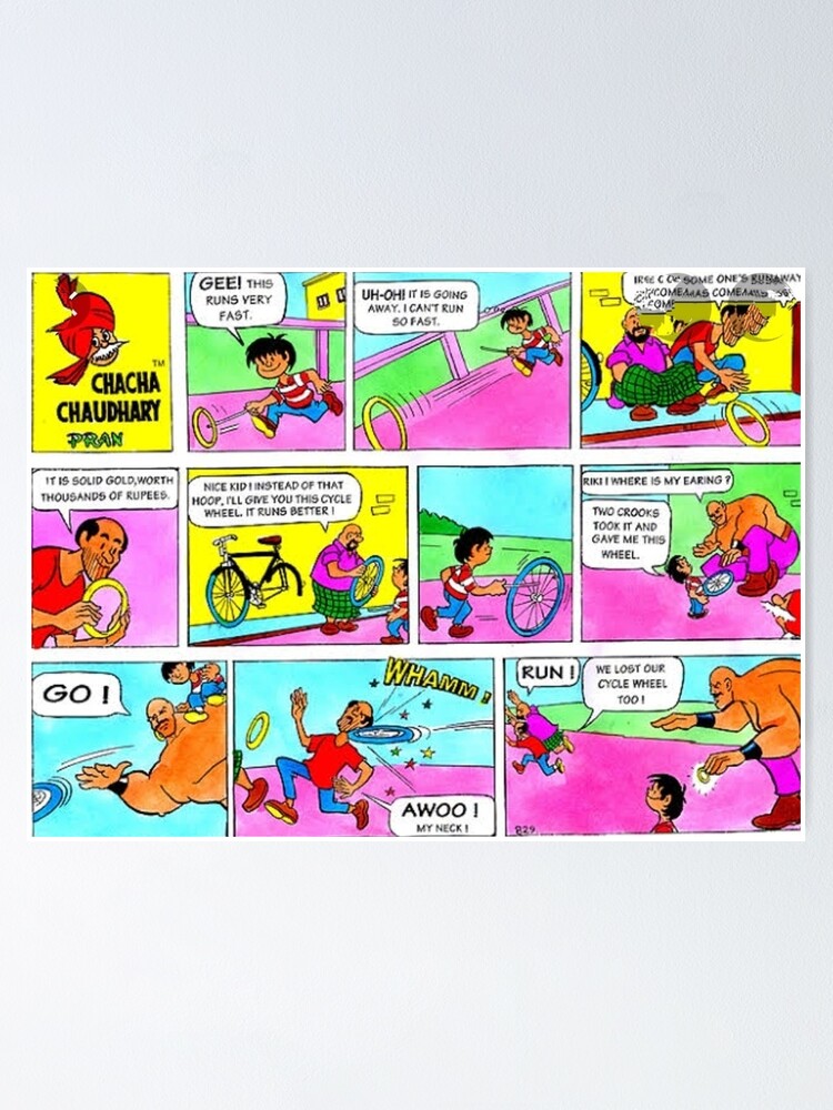 "Indian Comics" Poster for Sale by Rritu | Redbubble