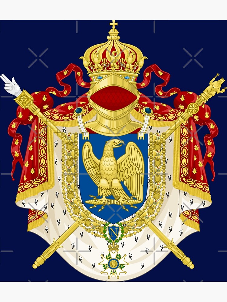 "Armoiries du Premier Empire français" Art Print by MangaOrb | Redbubble