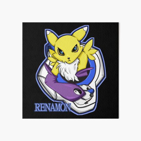 "Renamon adventure anime digimon design" Art Board Print for Sale by ...