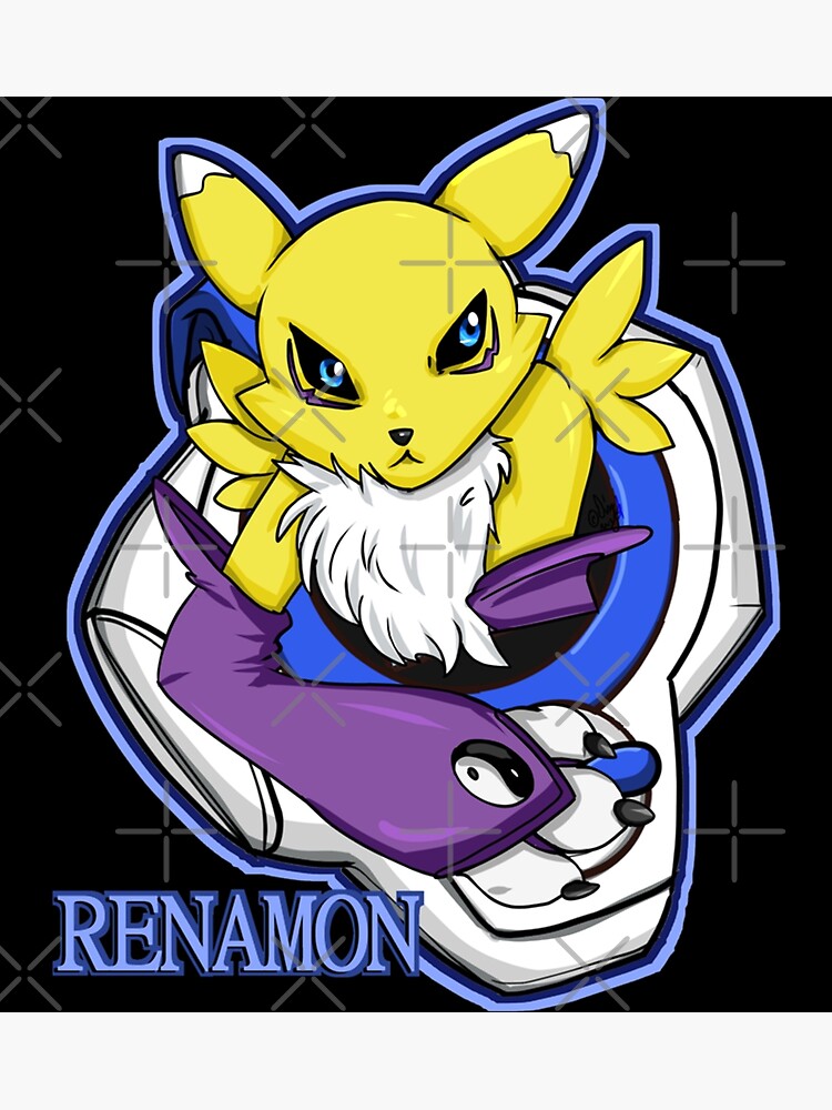 "Renamon adventure anime digimon design" Poster for Sale by ...