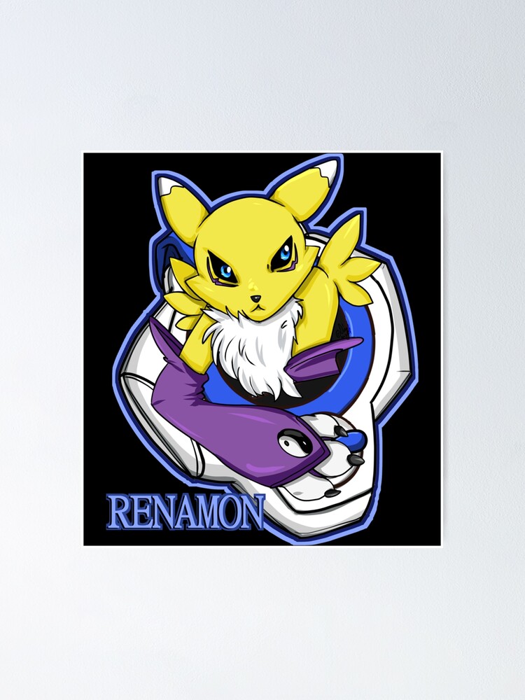 "Renamon adventure anime digimon design" Poster for Sale by ...