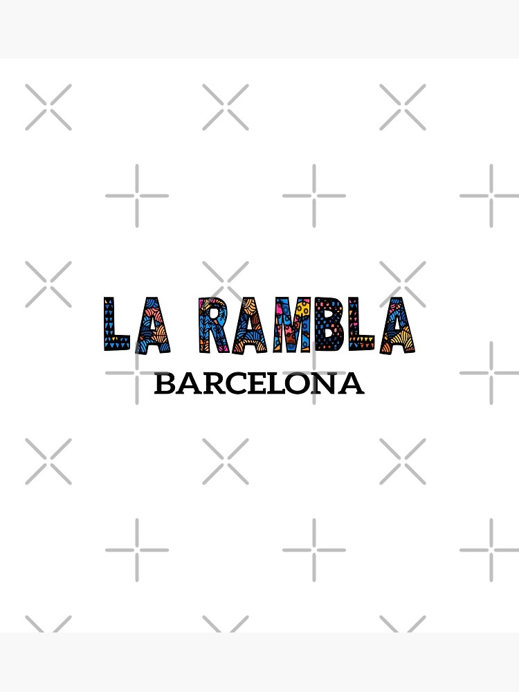 "La Rambla" Poster for Sale by Vienna15 | Redbubble