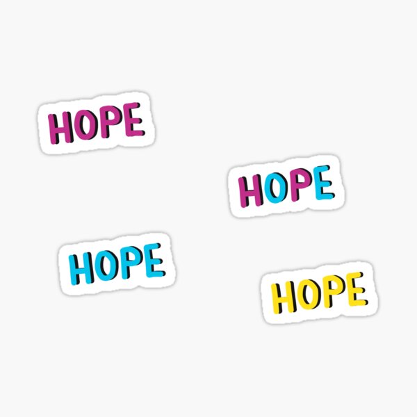 "Hope Set" Sticker by hopecope | Redbubble