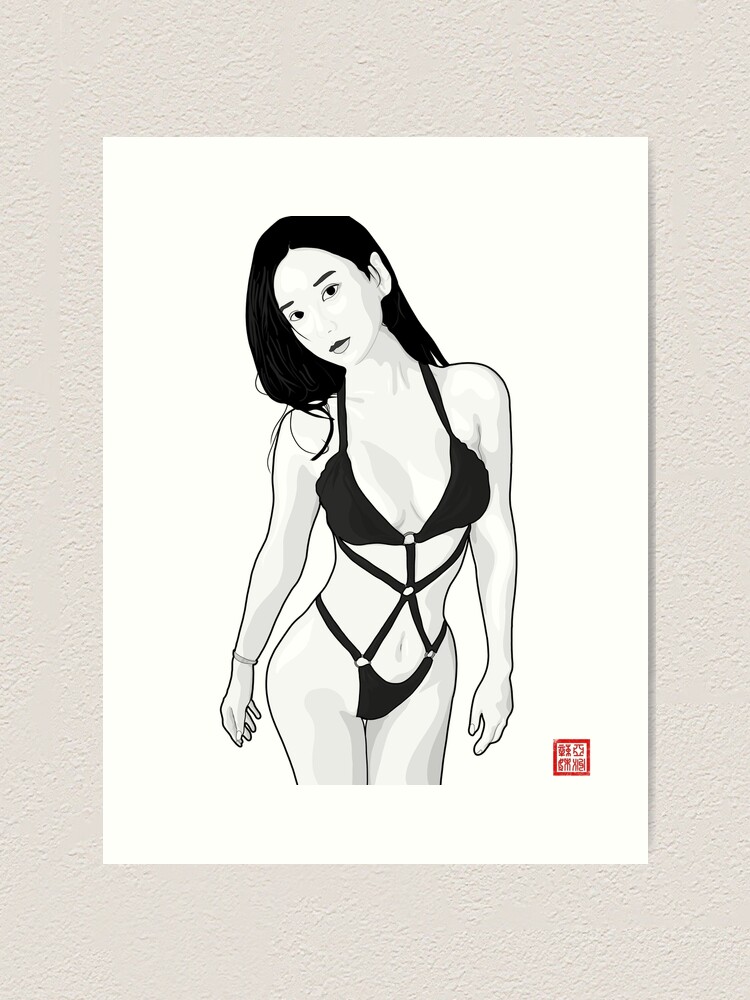 Zennyrt Art Print For Sale By Abgportrait Redbubble