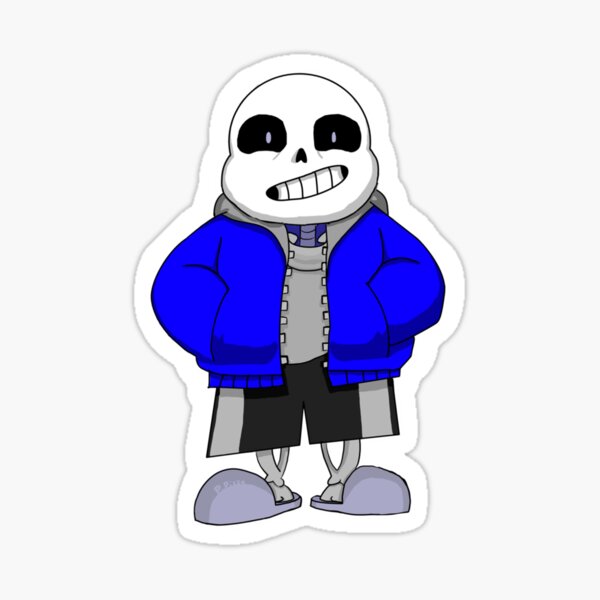 "Undertale - Sans" Sticker by JamesDarci3 | Redbubble