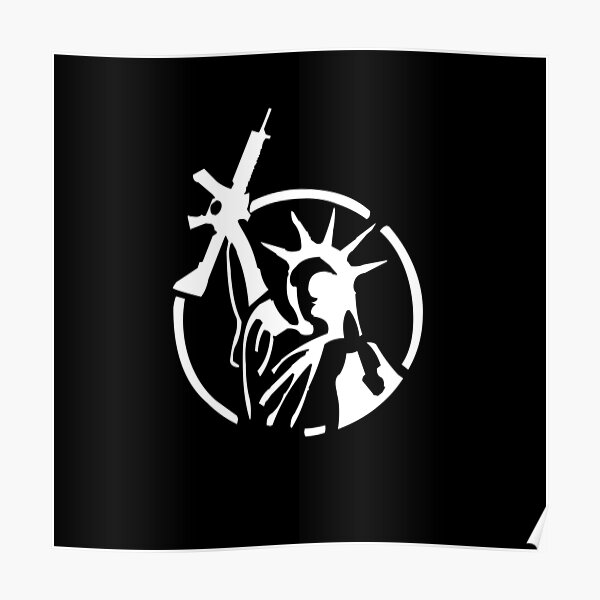 "2nd Amendment Statue of Liberty" Poster for Sale by liftshootwheel ...