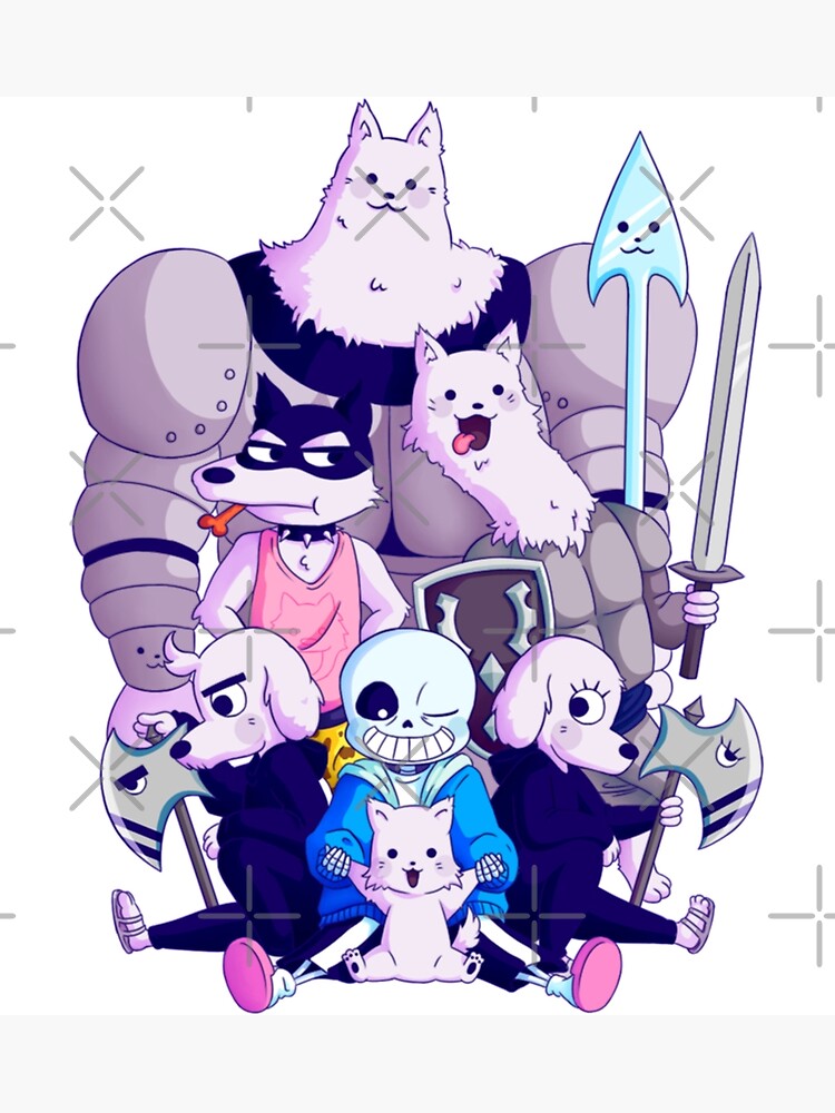 "Undertale Game Cute Characters Art" Photographic Print by JamesDarci3 ...