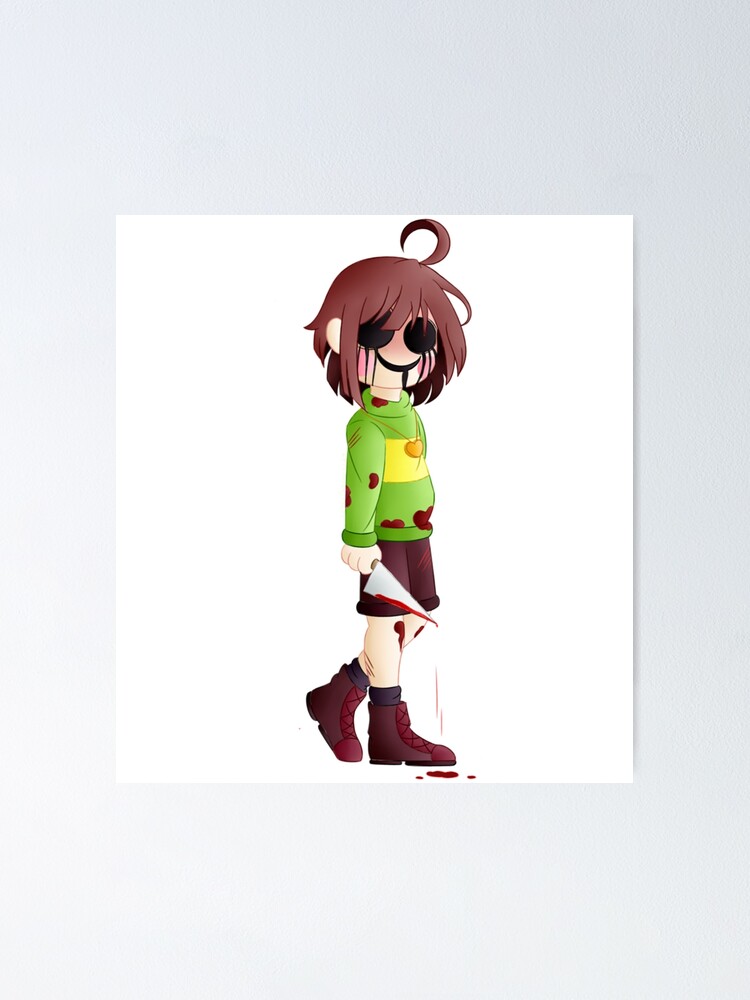 "Chara Undertale Game" Poster by JamesDarci3 | Redbubble