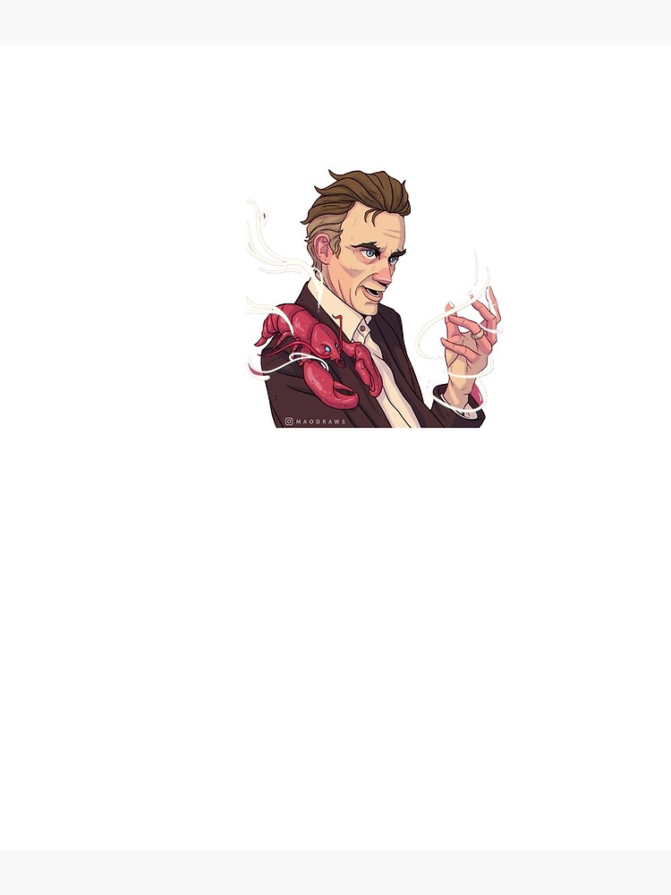 "Jordan peterson cartoon" Poster by nhanmachshop | Redbubble