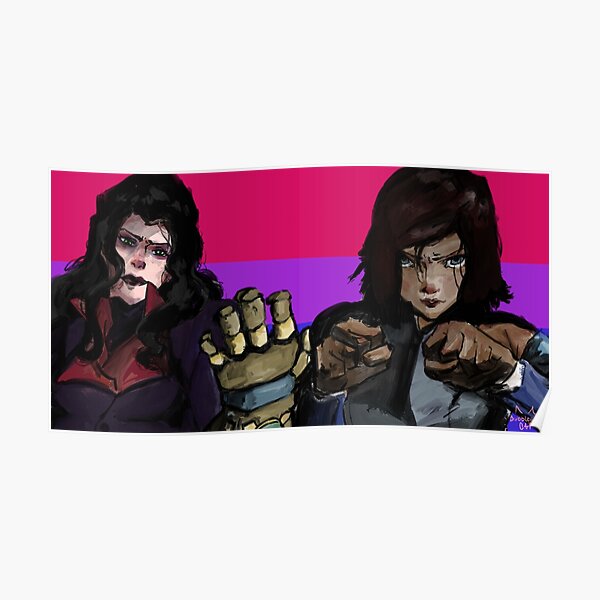 "Korrasami Pride" Poster by Bubblegum--Cat | Redbubble