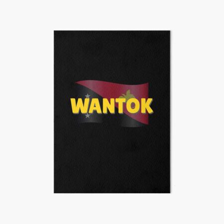 "Wantok PNG - Papua New Guinea" Art Board Print for Sale by PNG ...