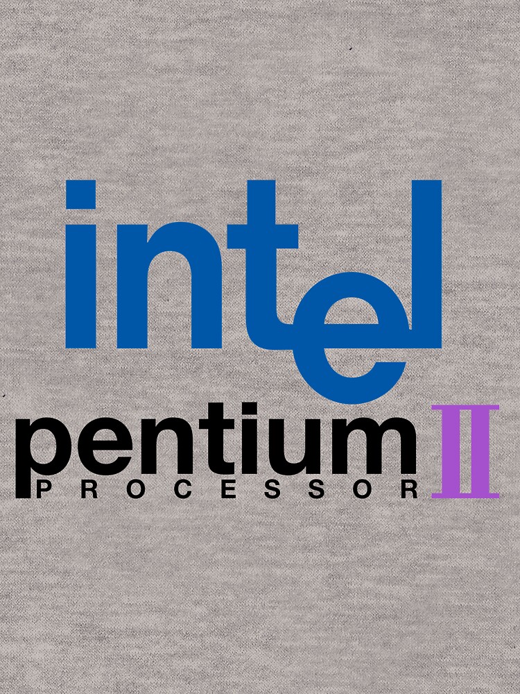 "Intel Pentium II logo" Lightweight Hoodie for Sale by beccaooo | Redbubble