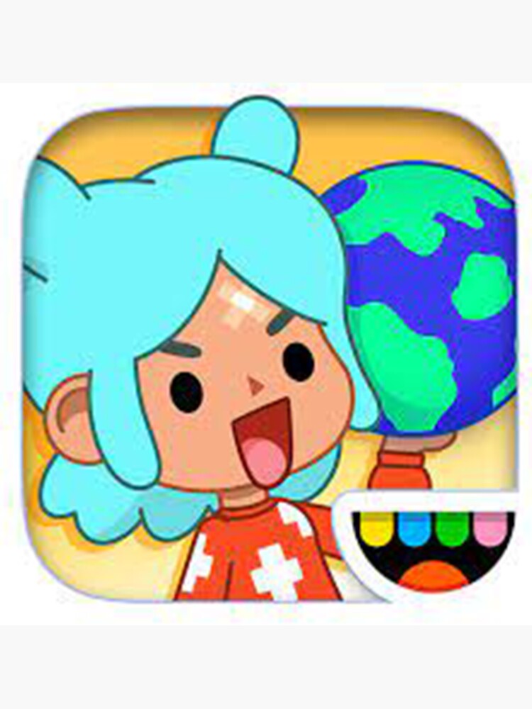 "Toca boca" Sticker for Sale by LuciDigitalShop | Redbubble