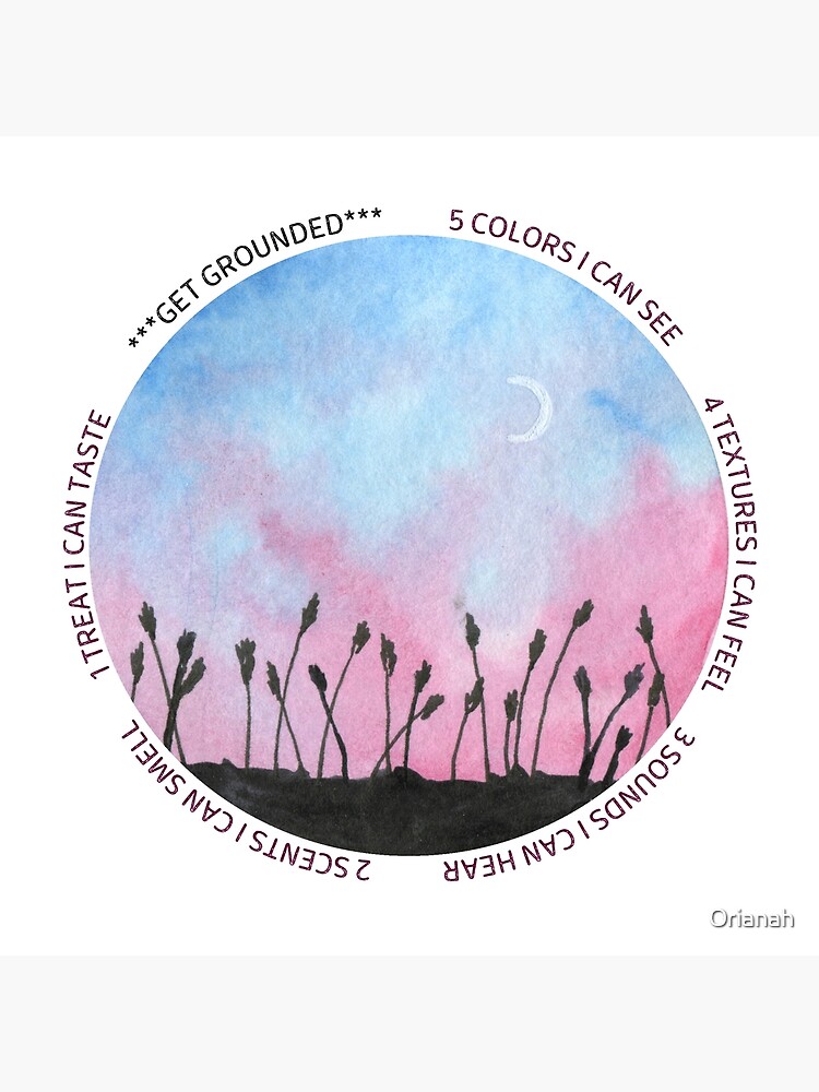 "Overwhelmed, stop and ground, look around... Mindfulness using the ...