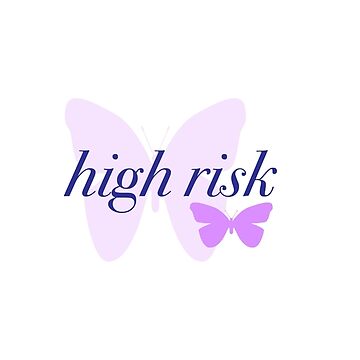 "High Risk " Sticker for Sale by tension | Redbubble
